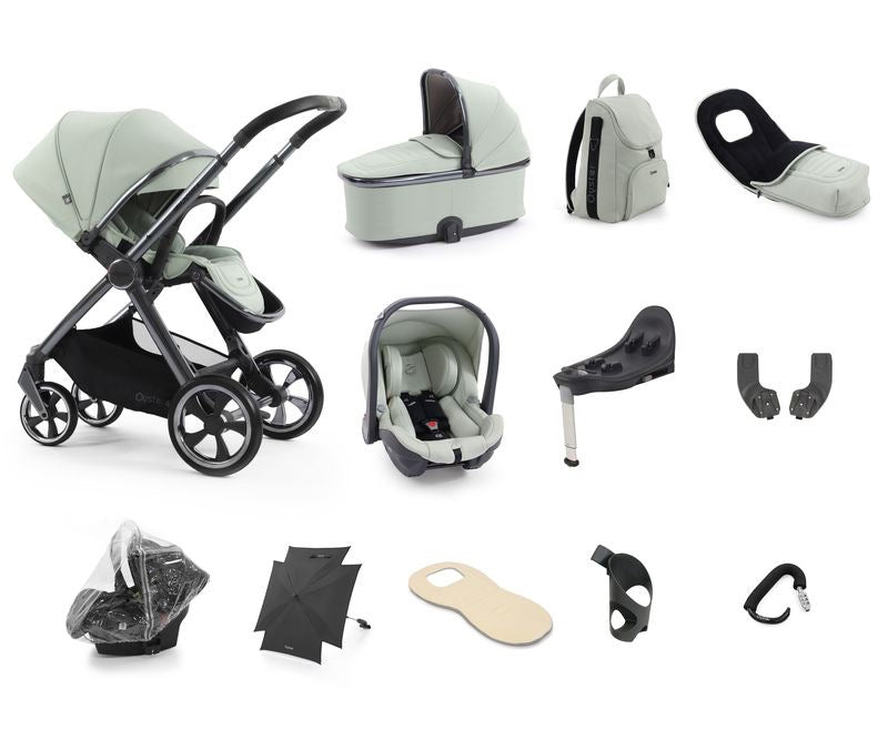 Oyster 4 Travel System Pistachio – Strollers Pram & Nursery